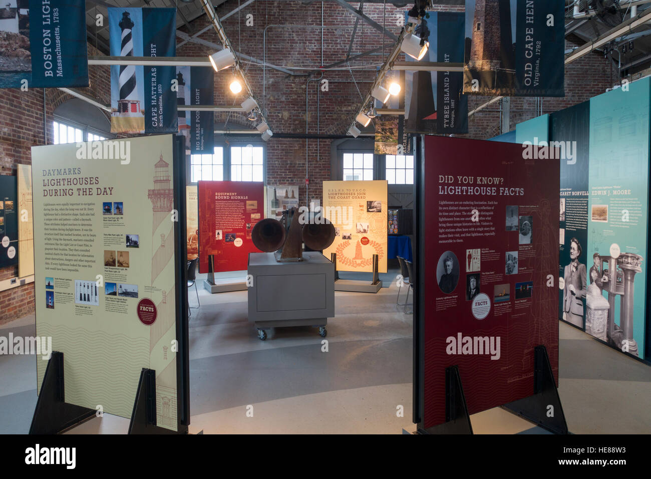 National lighthouse museum in Staten Island NYC Stock Photo - Alamy