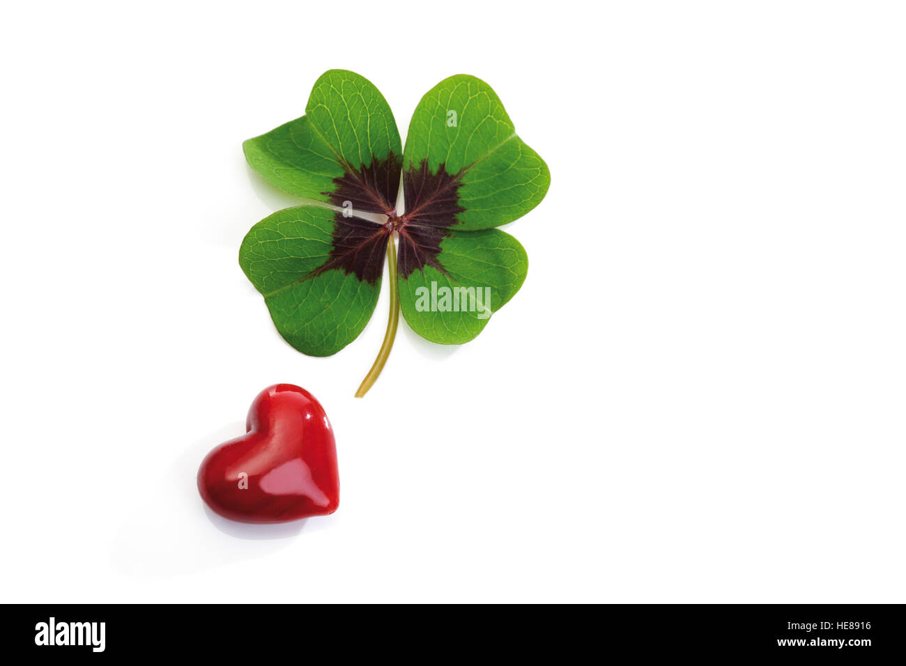 Clover love symbol Cut Out Stock Images & Pictures - Alamy