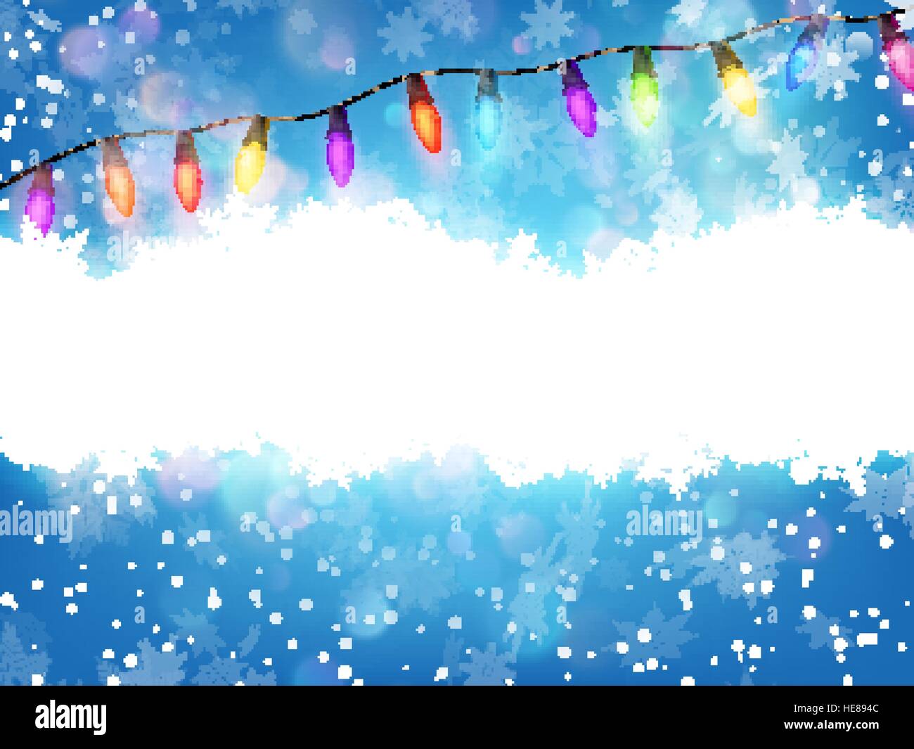 Winter december light Stock Vector Images - Alamy