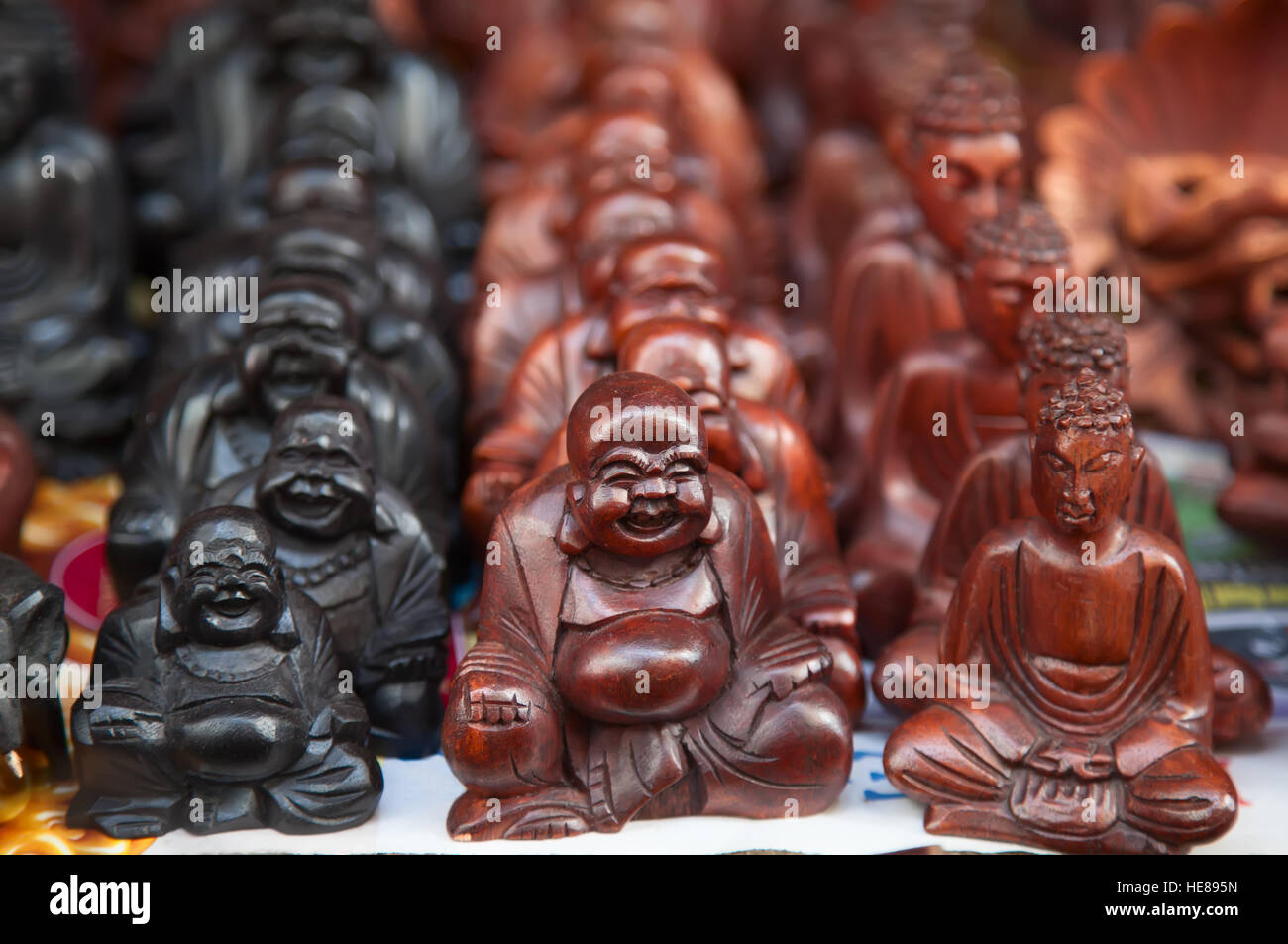 Traditional balinese street market in Ubud, Bali, Indonesia Stock Photo ...