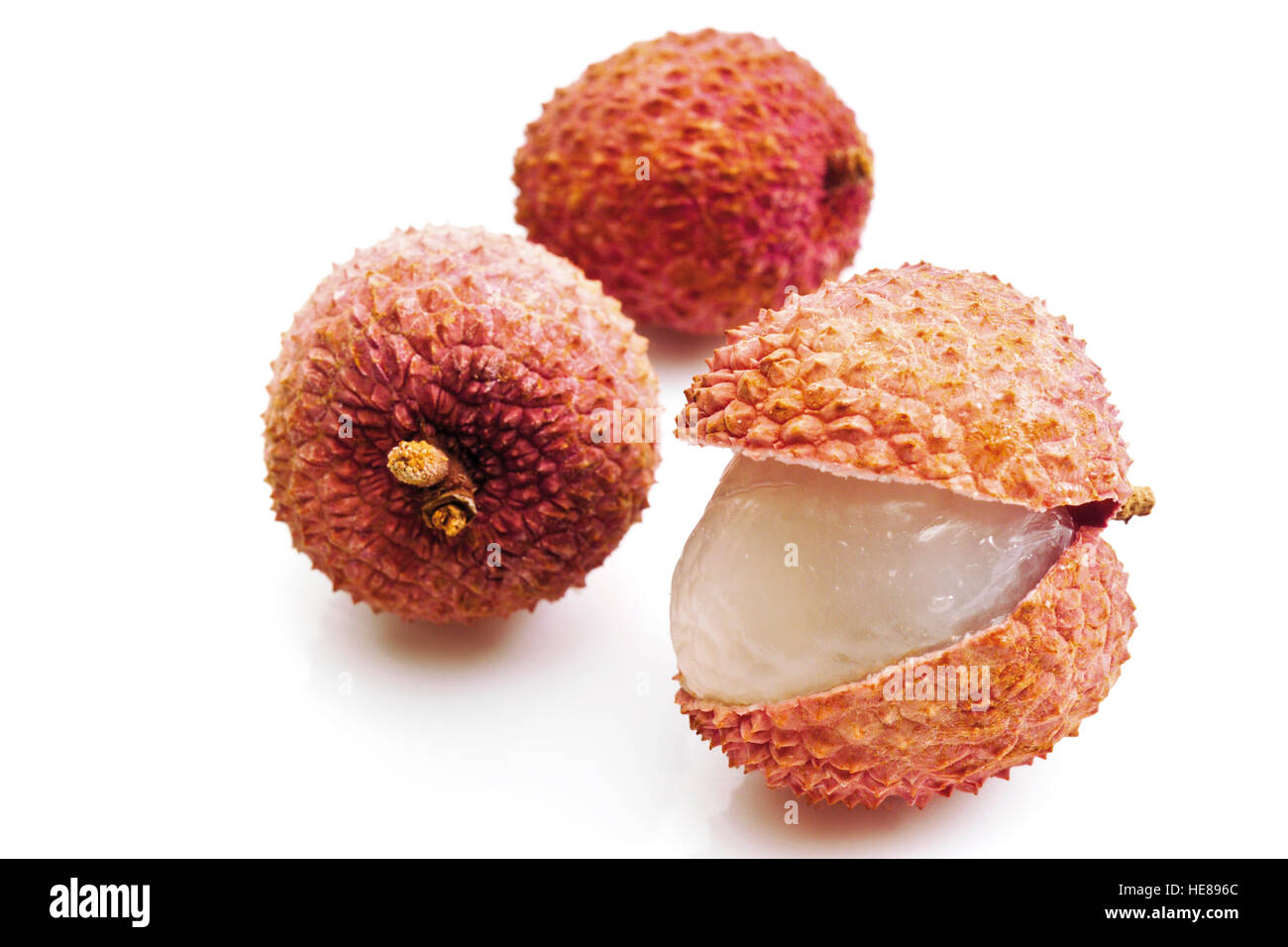 Lychee litchi chinensis litchi laichi hi-res stock photography and ...