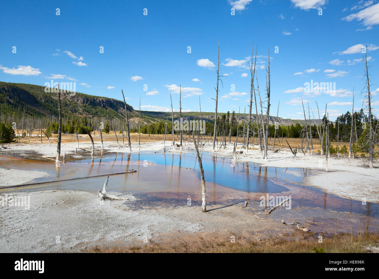 Flood geyser yellowstone hi-res stock photography and images - Alamy