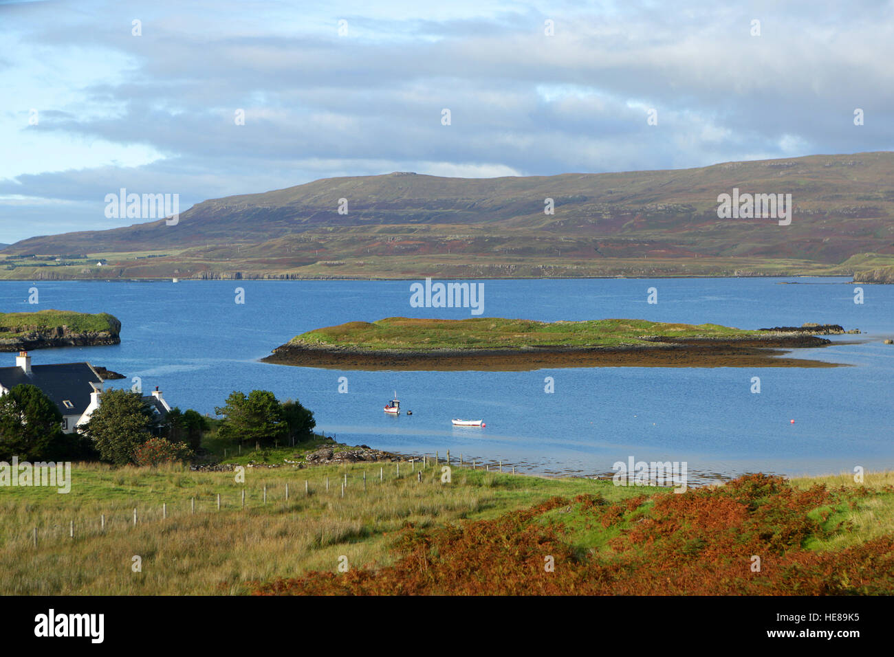Skye most northerly island of inner hebrides hi-res stock photography ...