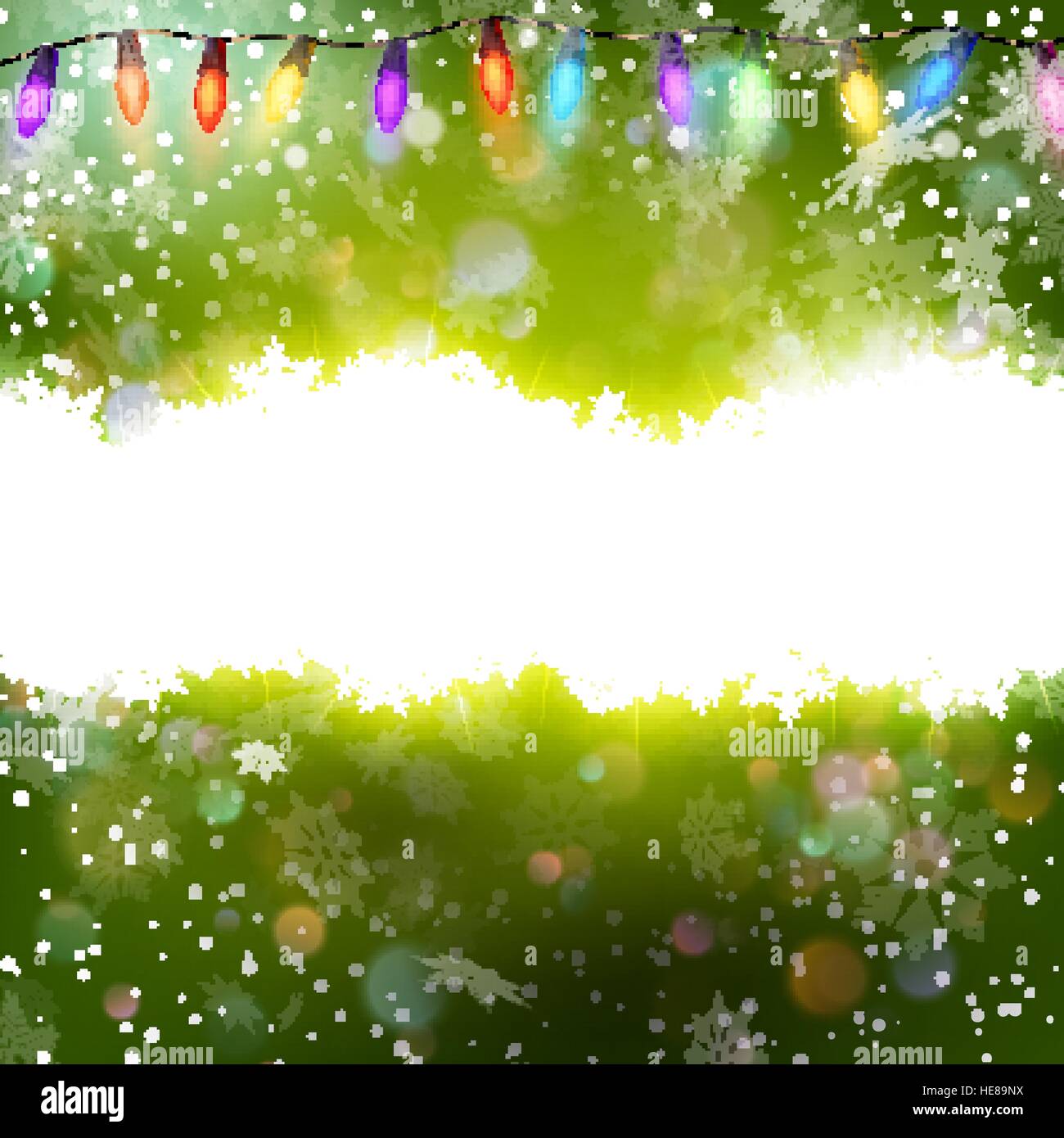 Christmas green background Stock Vector Images - Alamy
