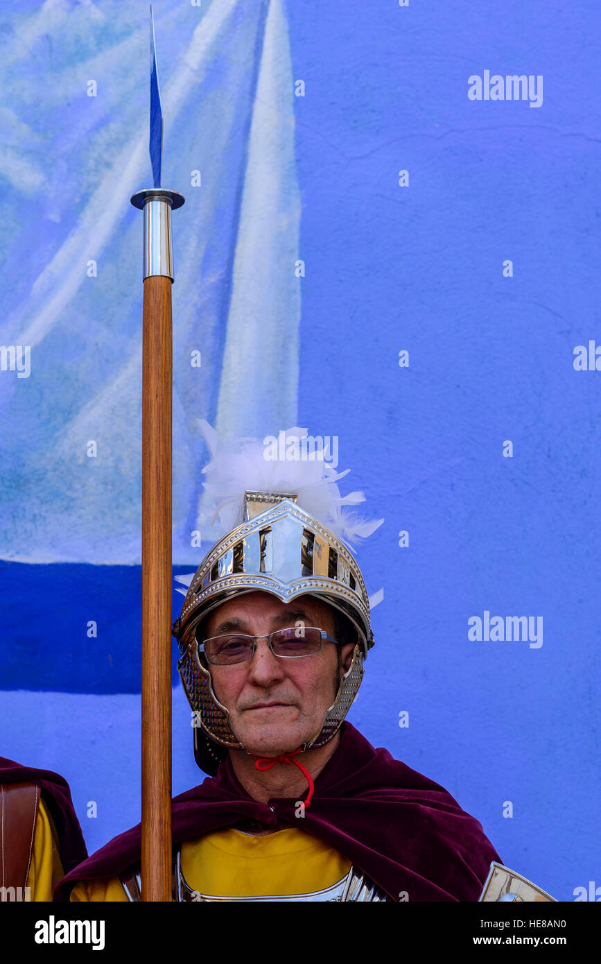 Holy week celebration in La Puebla de Hijar, Spain Stock Photo - Alamy