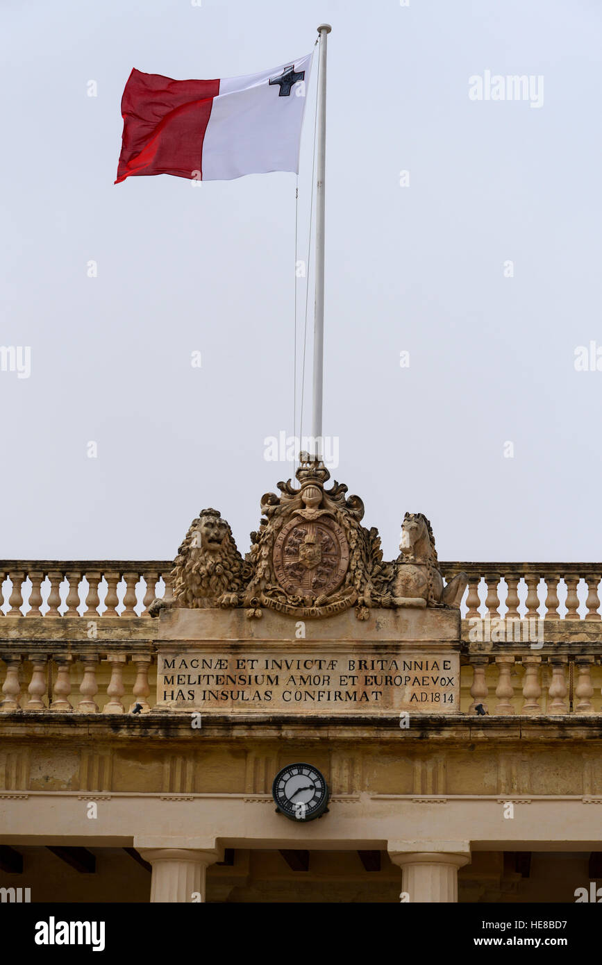Main Guard - Valletta, Malta Stock Photo - Alamy