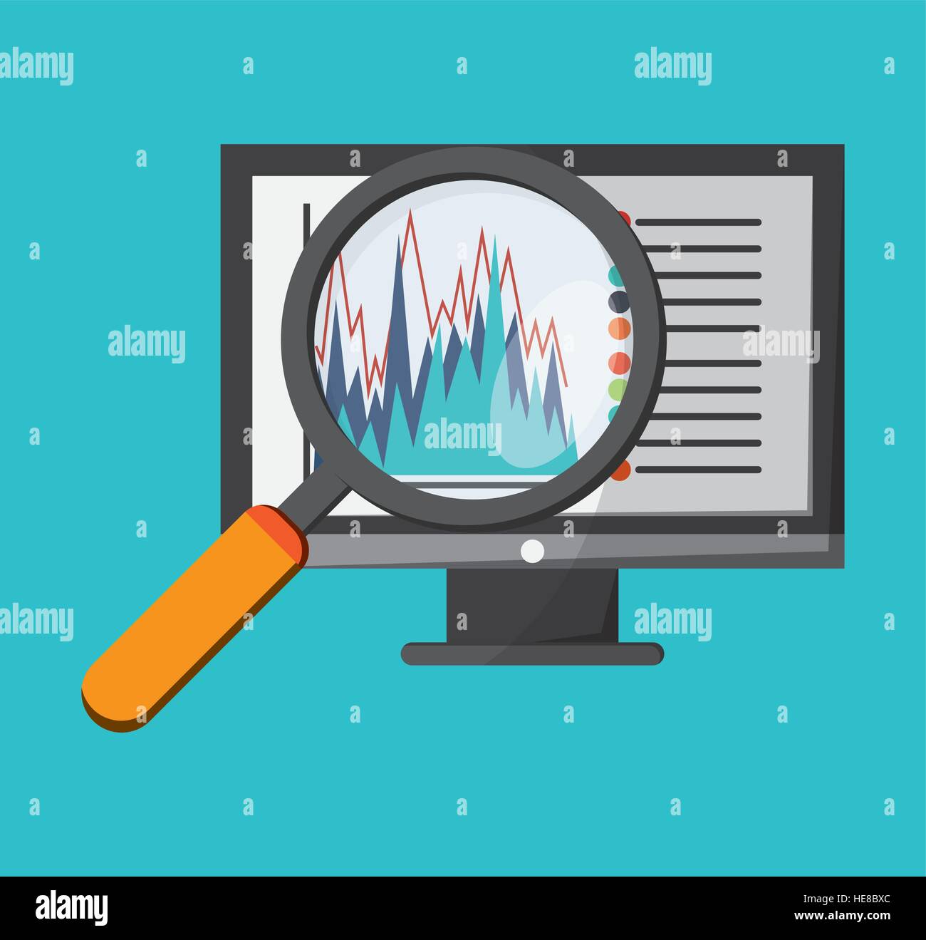 search computer graph web Stock Vector Image & Art - Alamy