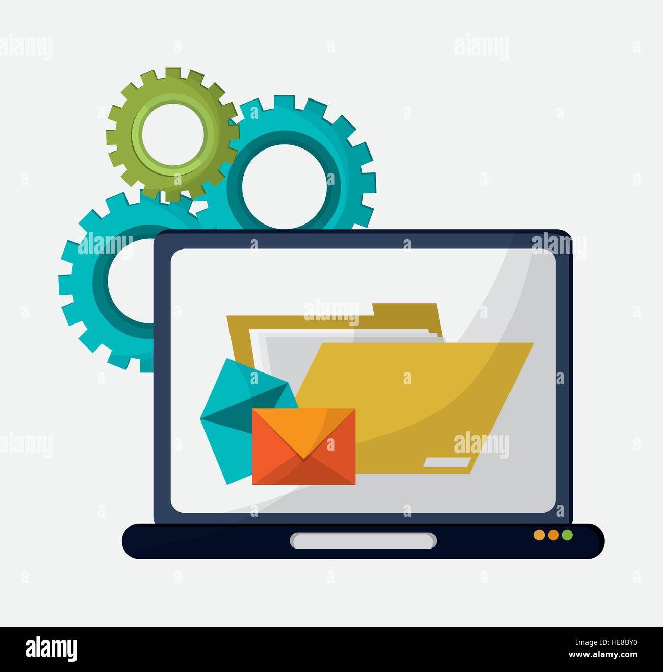 Sync Email Stock Vector Images - Alamy