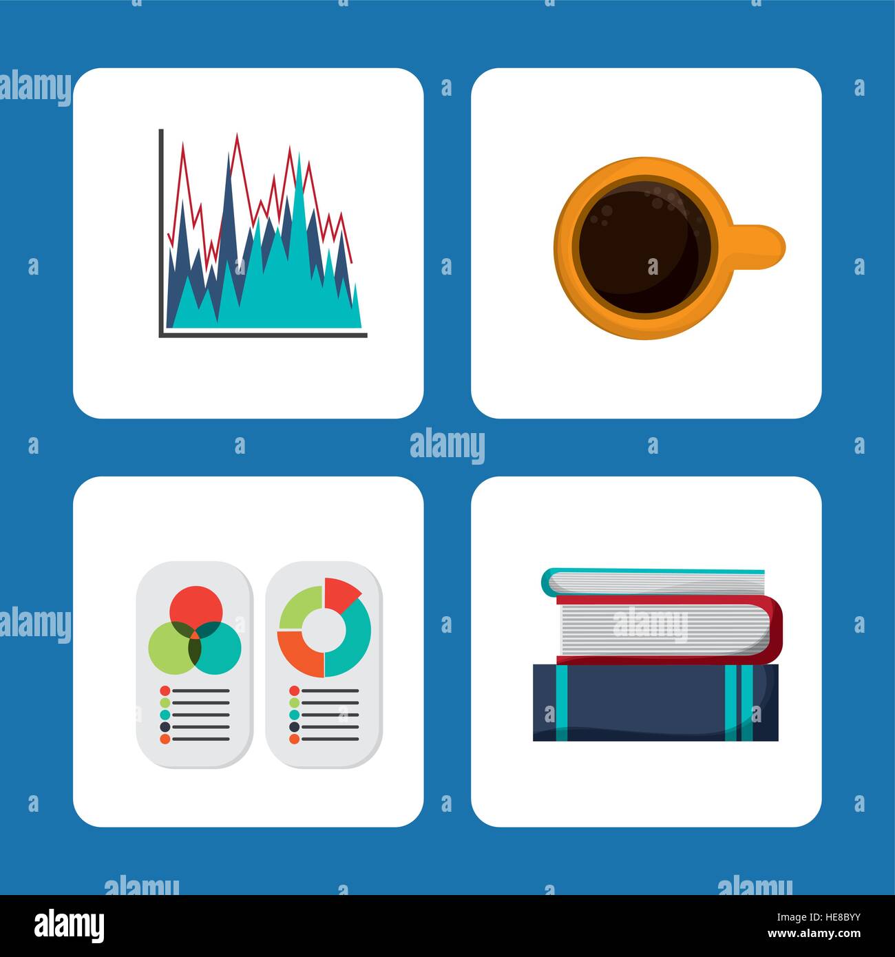set elements office work Stock Vector Image & Art - Alamy