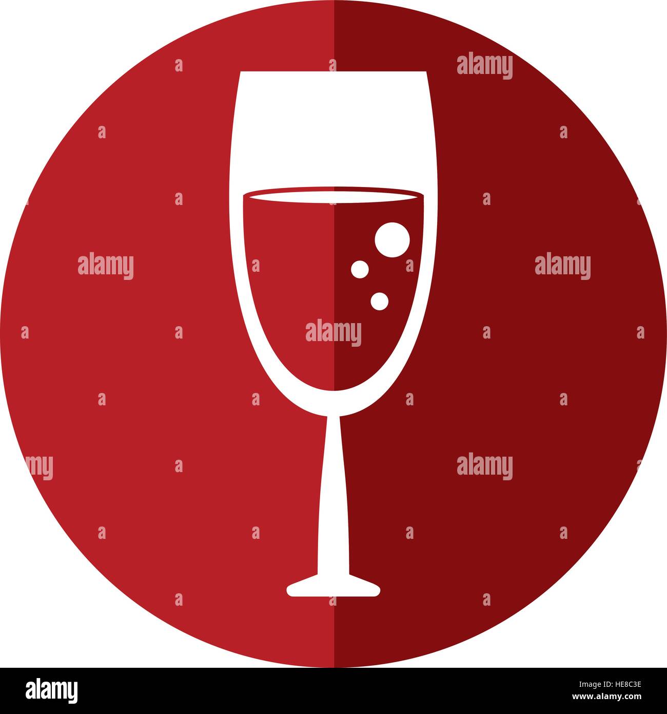 glass wine drink shadow Stock Vector Image & Art - Alamy