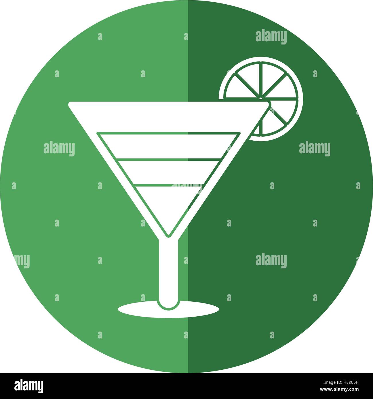 Healthy summer soft drink Stock Vector Images - Alamy