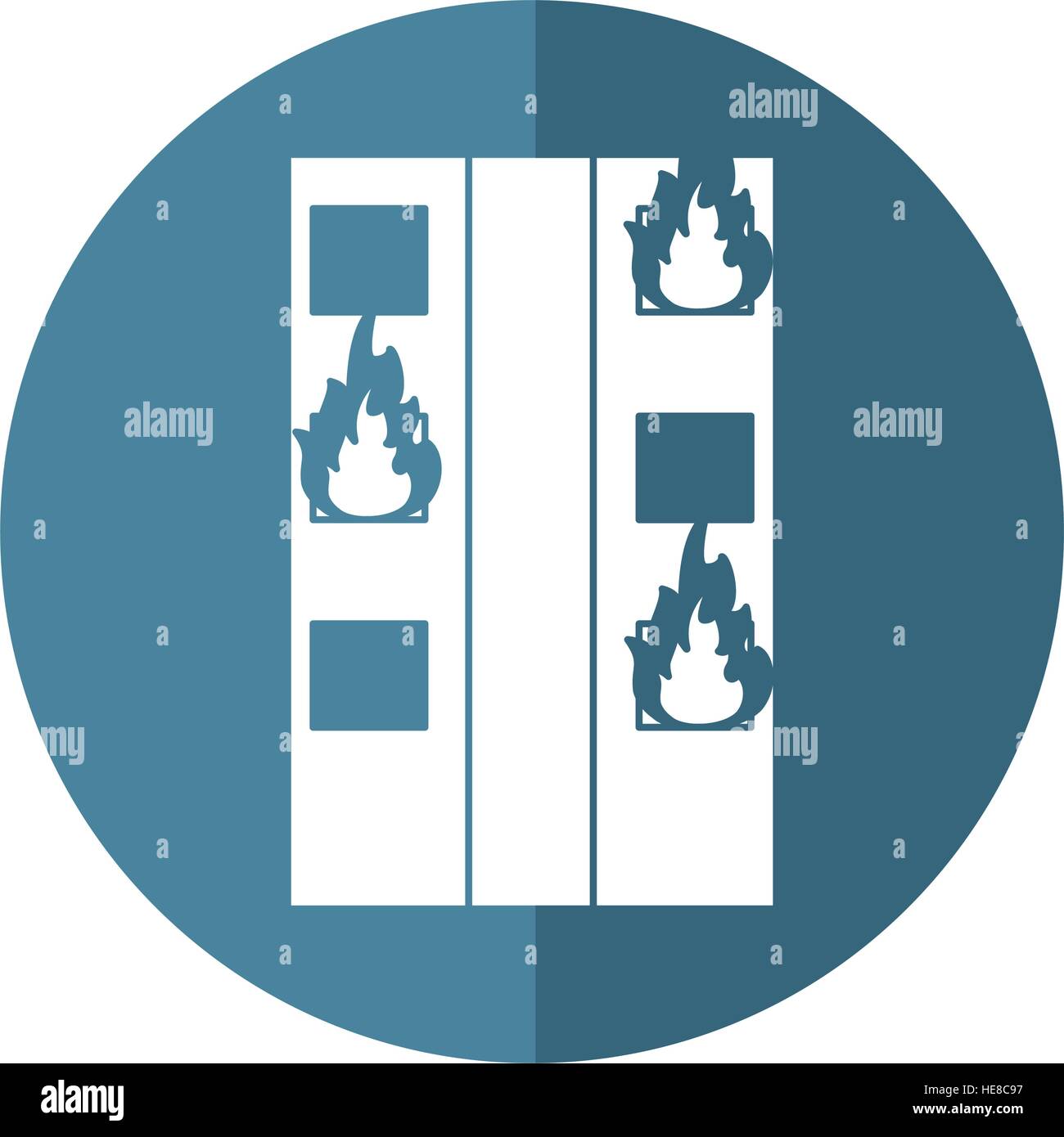 fire building residential emergency shadow Stock Vector Image & Art - Alamy