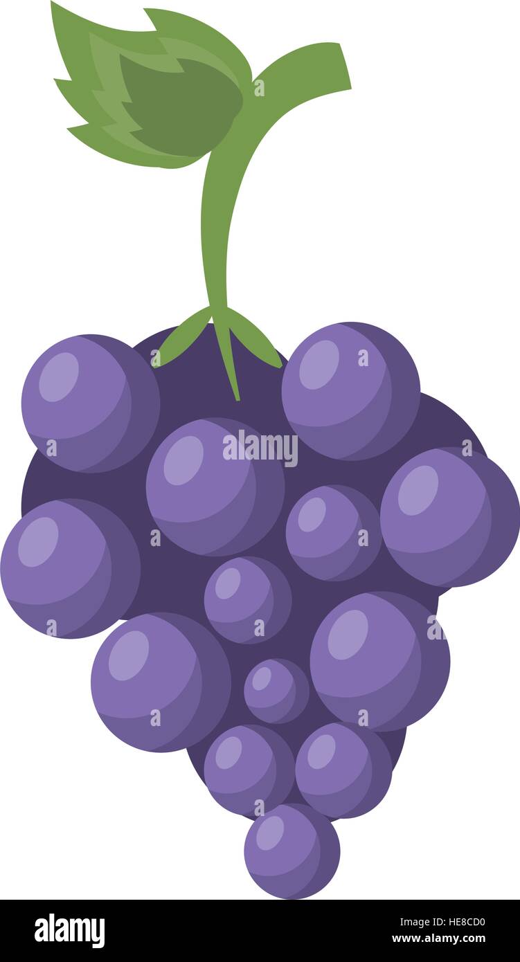 Natural grape juice cartoon Stock Vector Images - Alamy