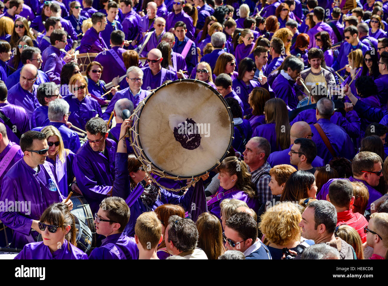 Holy week celebration in Calanda, Spain Stock Photo - Alamy