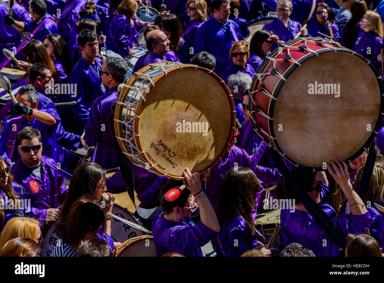 Holy week celebration in Calanda, Spain Stock Photo - Alamy