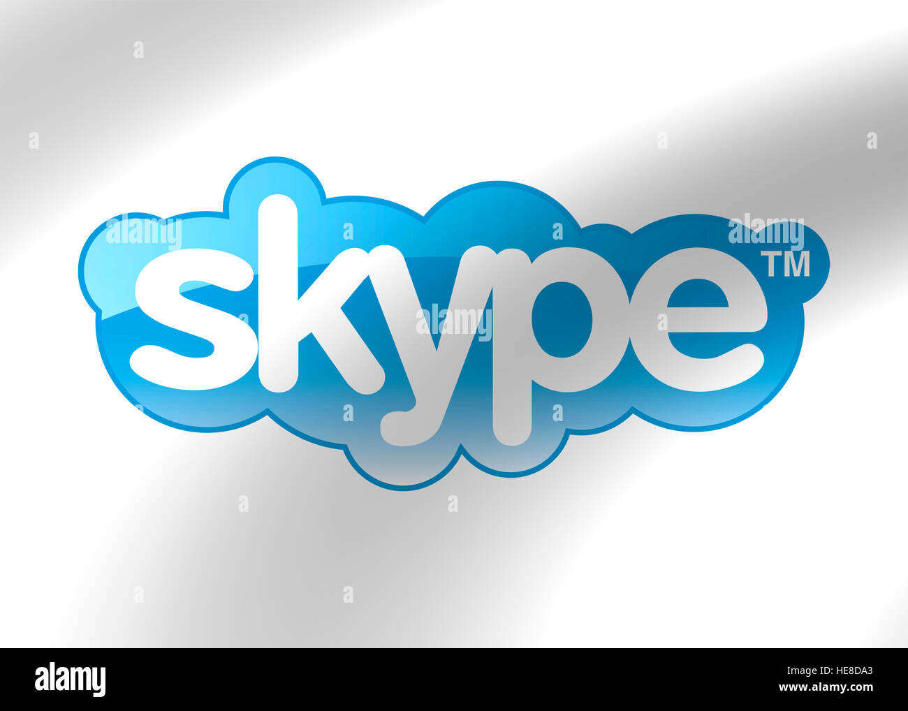 Skype logo icon flag Stock Photo - Alamy