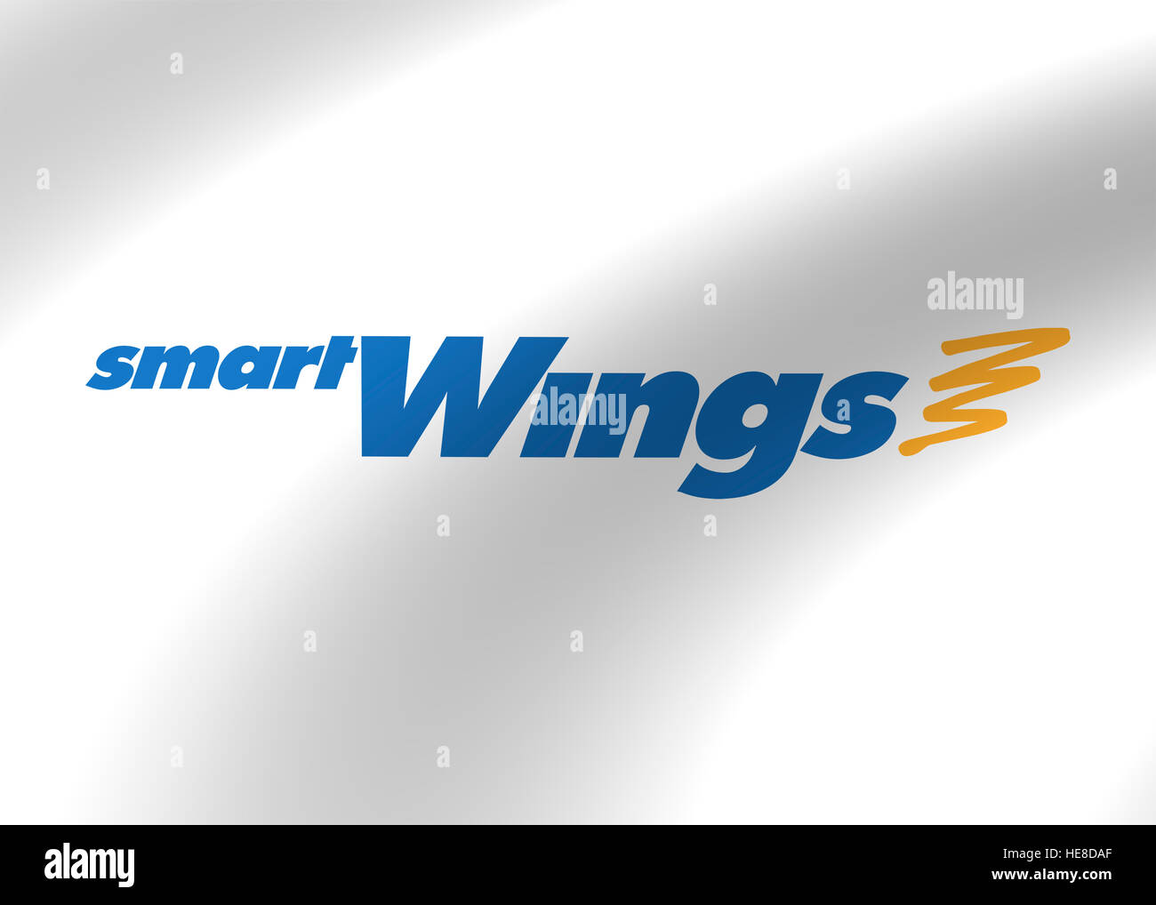 Smart Wings Airlines Air logo icon flag Stock Photo - Alamy