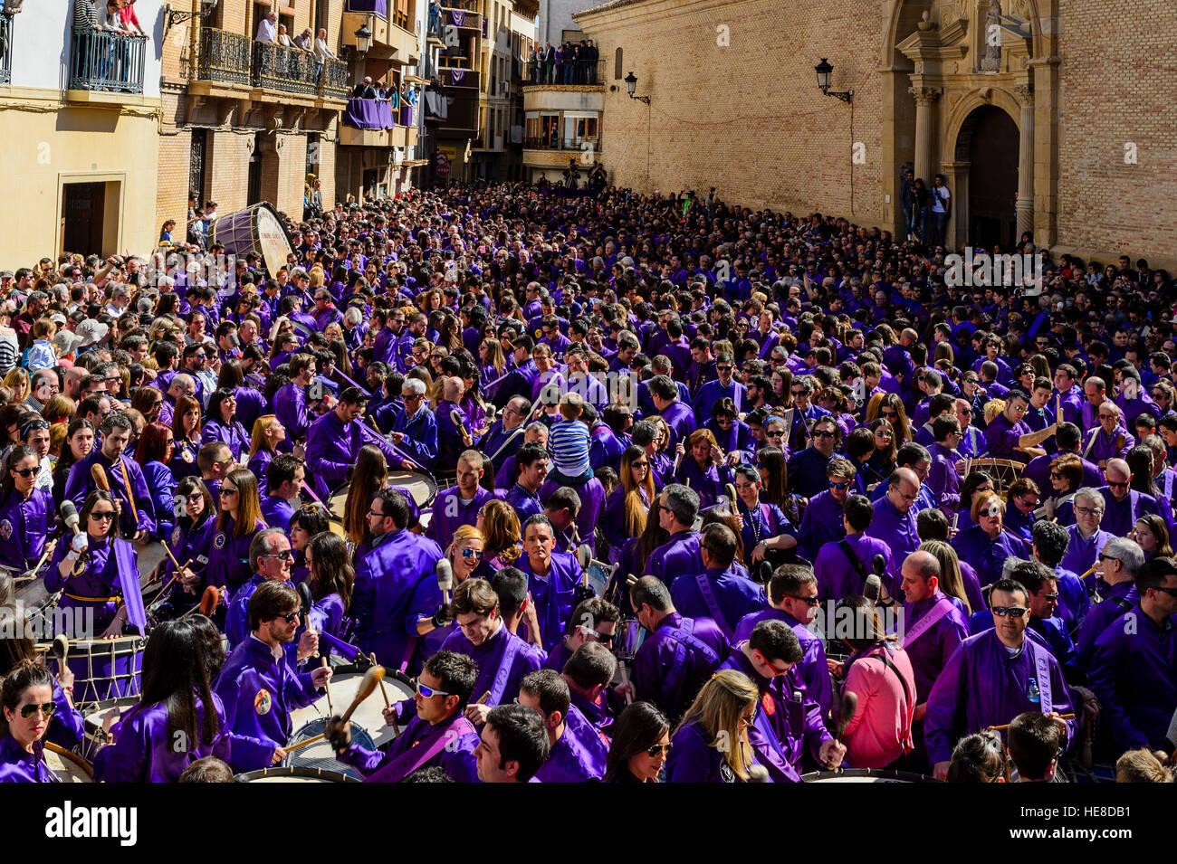 Holy week celebration in Calanda, Spain Stock Photo - Alamy