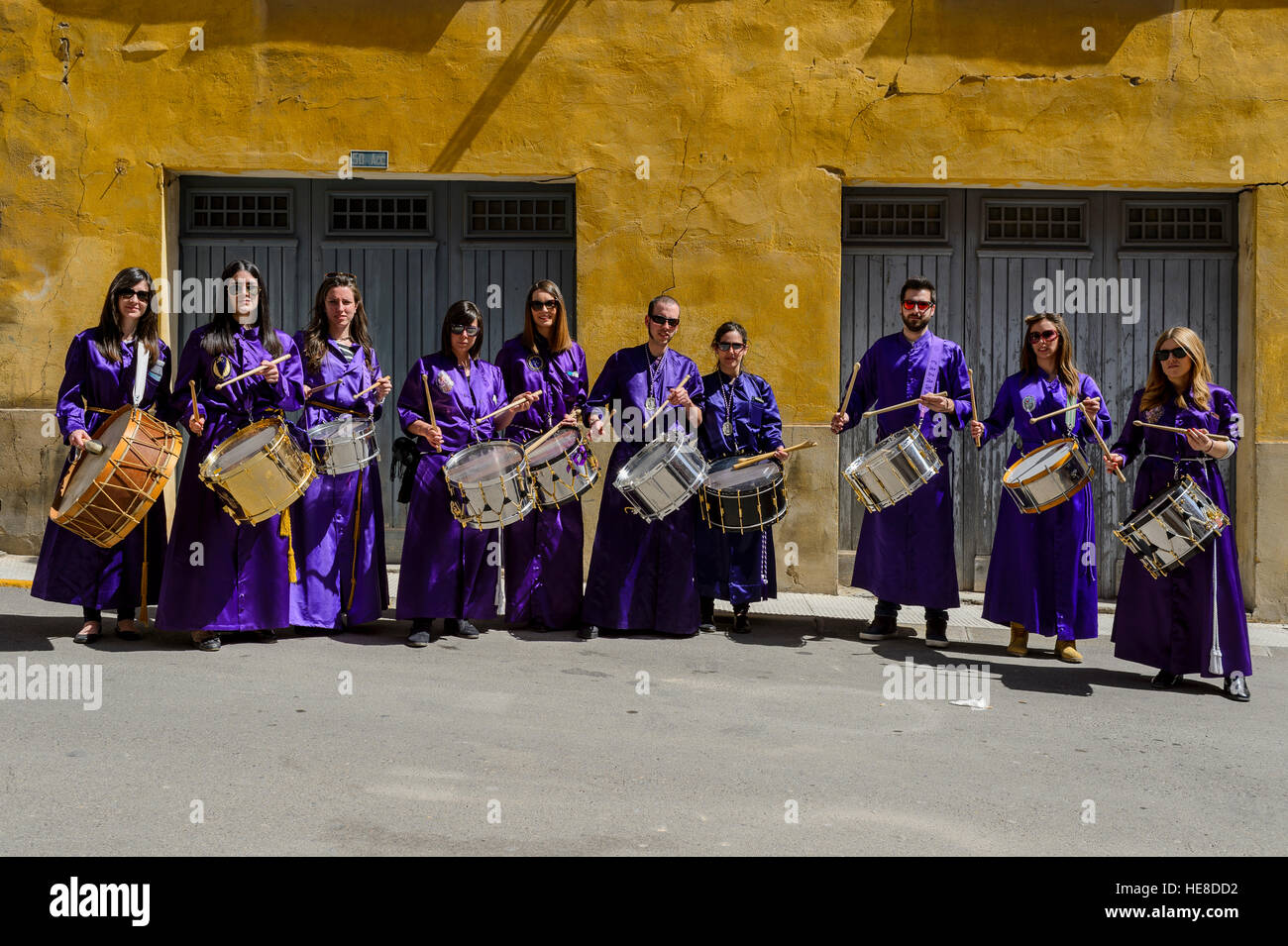 Holy week celebration in Calanda, Spain Stock Photo - Alamy