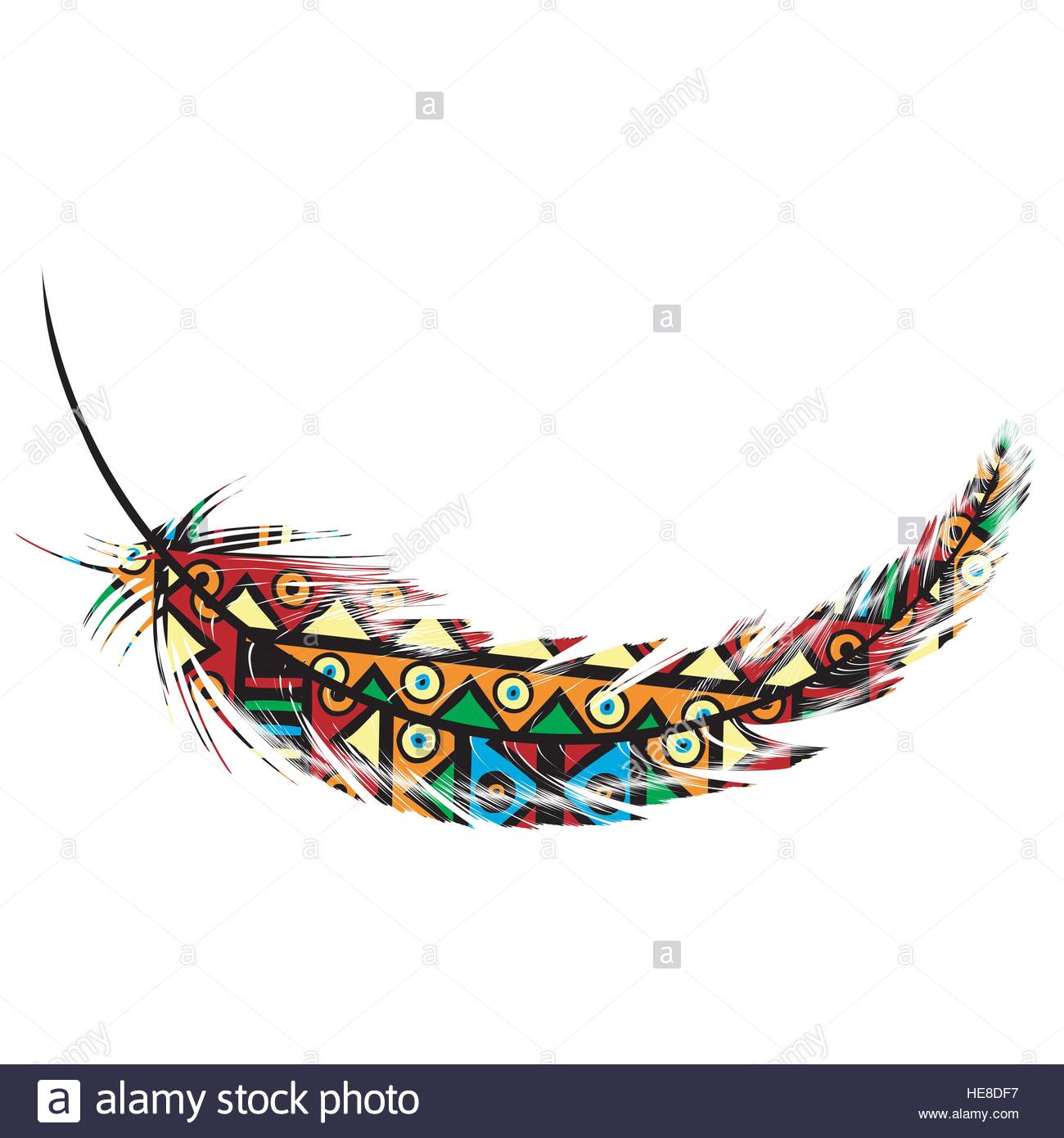 Cherokee Indian Feather Stock Photos & Cherokee Indian Feather Stock ...