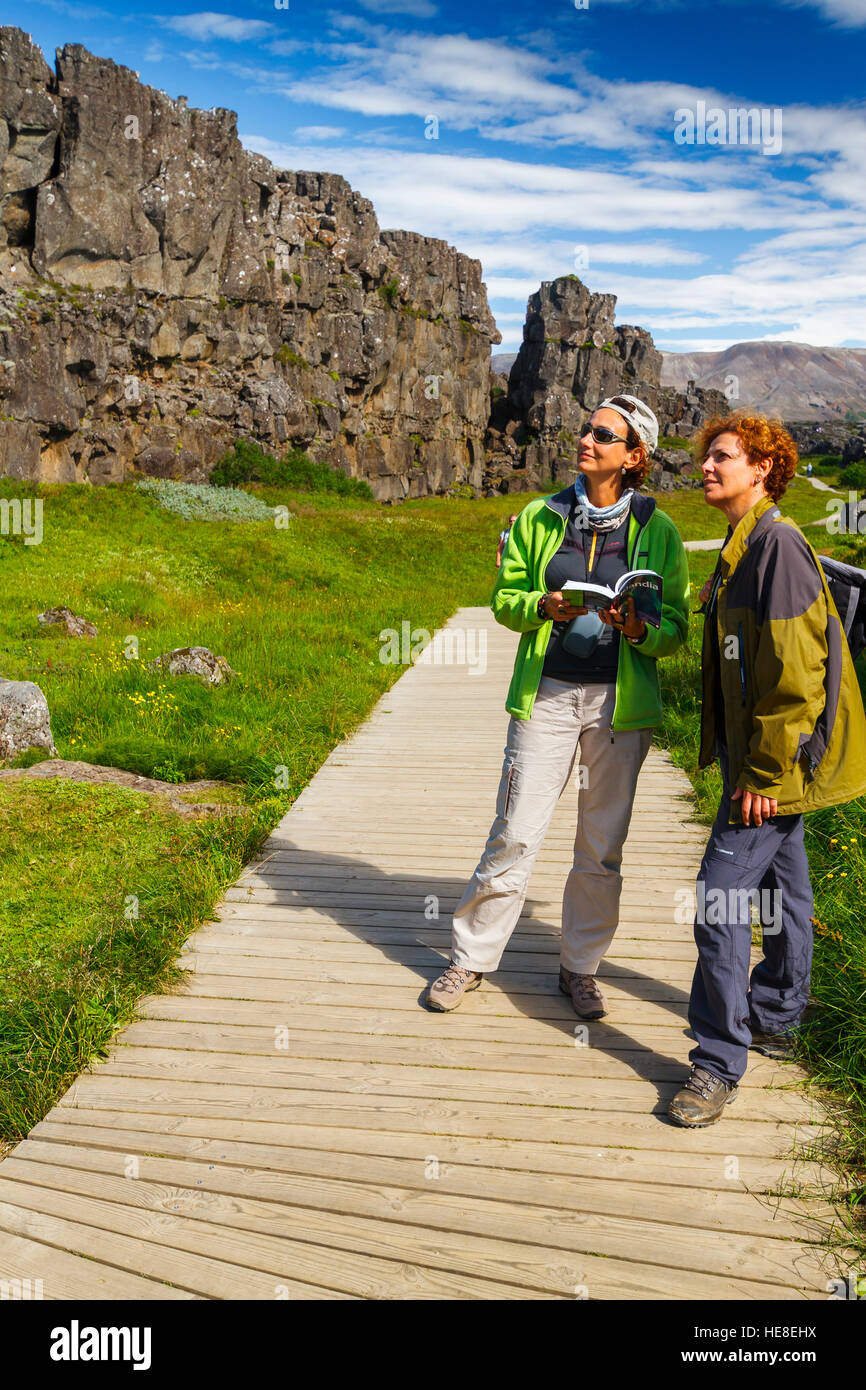 women in a route Stock Photo - Alamy