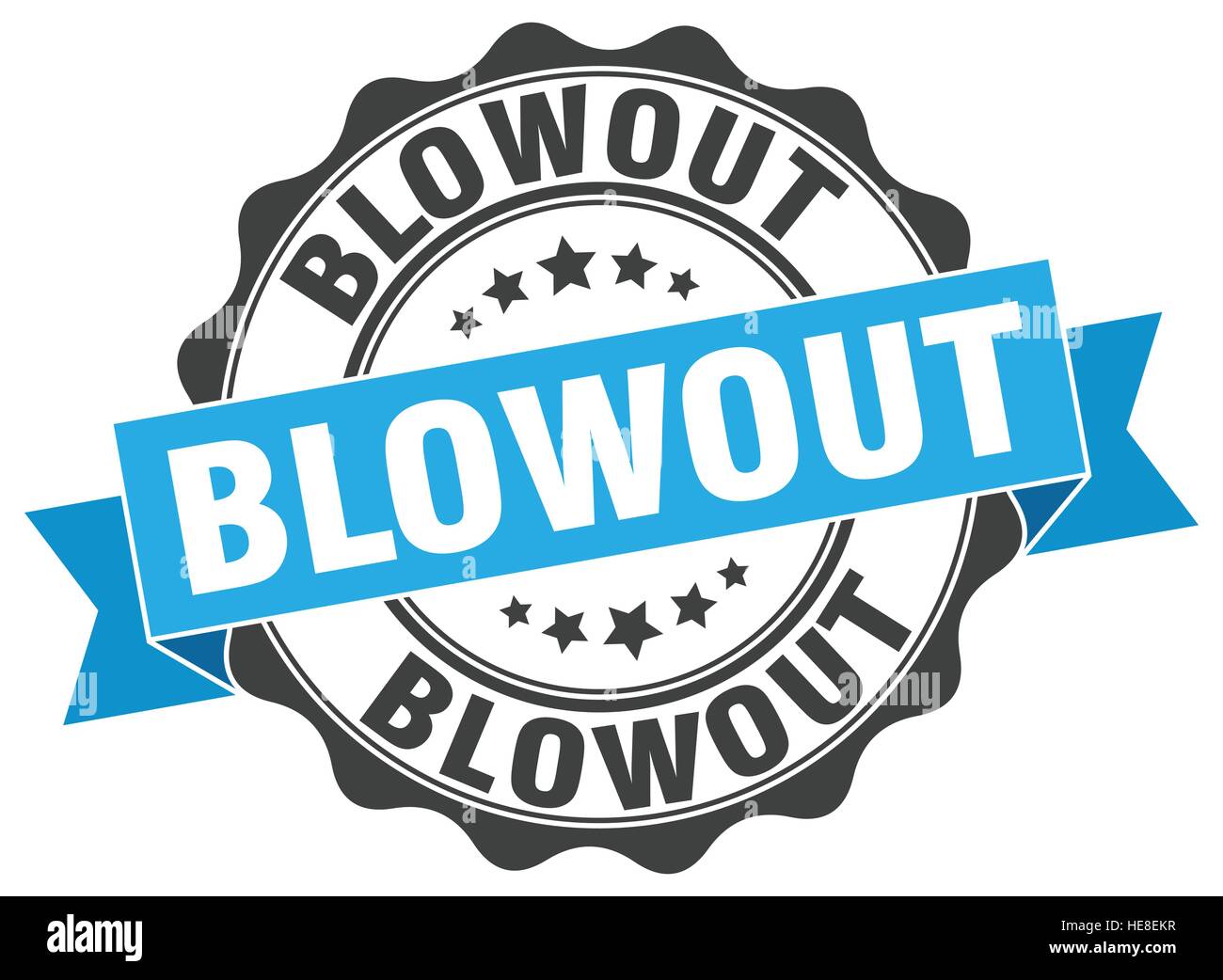 blowout stamp. sign. seal Stock Vector Image & Art - Alamy