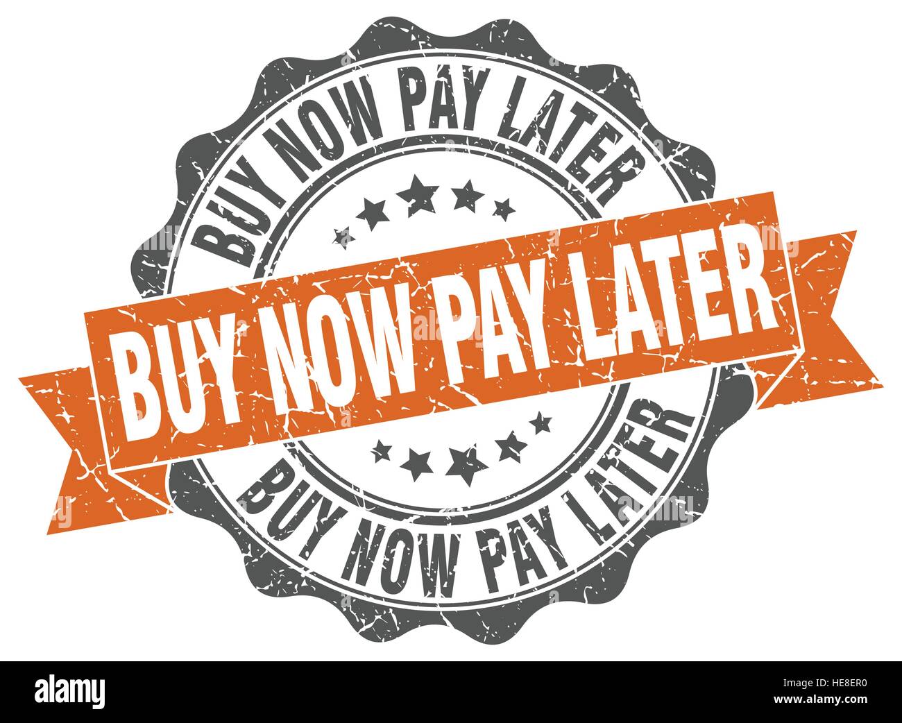 buy now pay later stamp. sign. seal Stock Vector Image & Art - Alamy