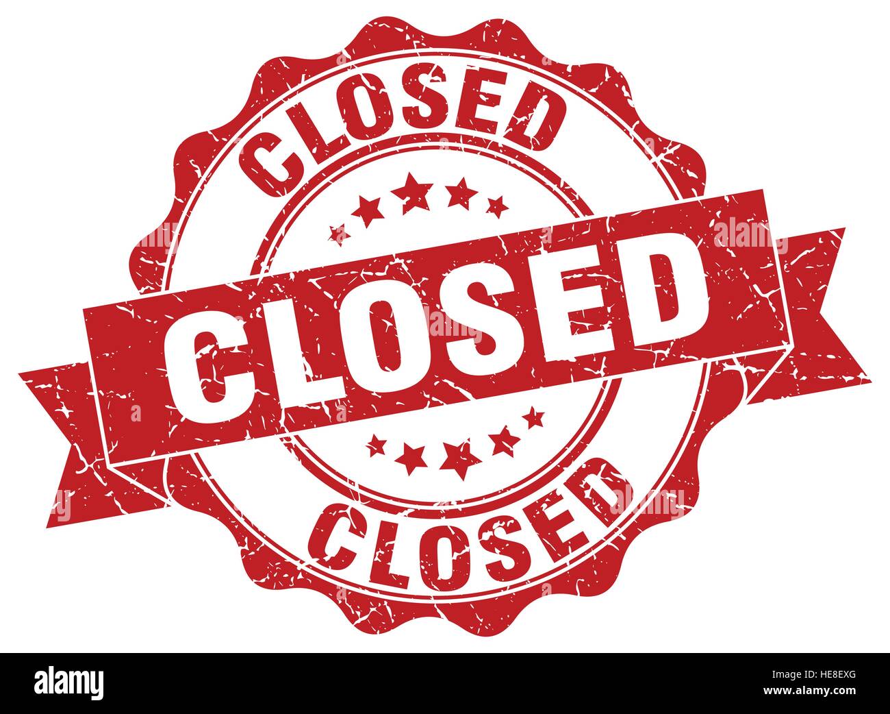 closed stamp. sign. seal Stock Vector Image & Art - Alamy