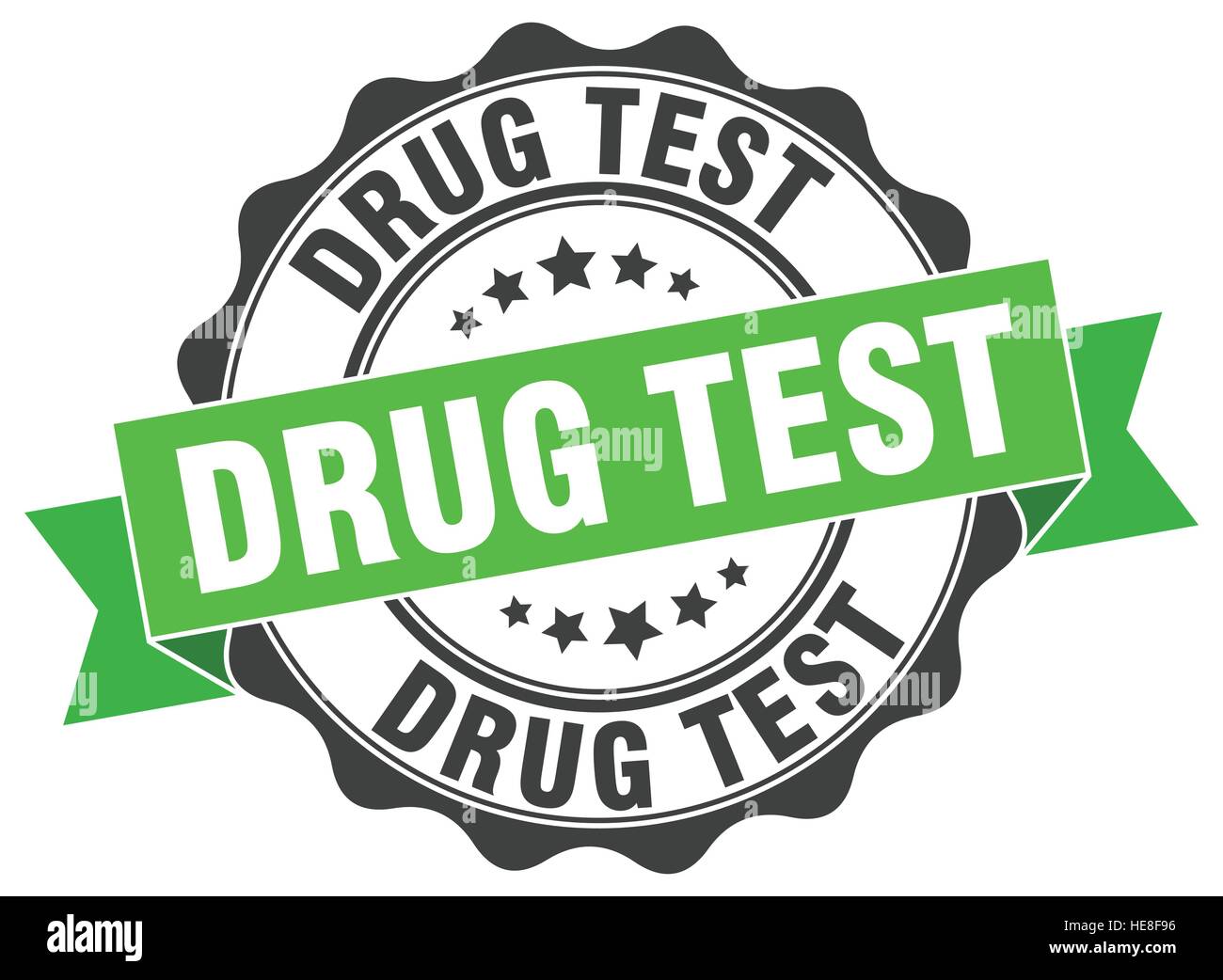 drug test stamp. sign. seal Stock Vector Image & Art - Alamy