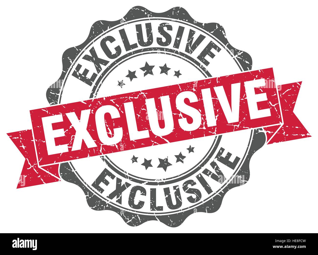 exclusive stamp. sign. seal Stock Vector Image & Art - Alamy