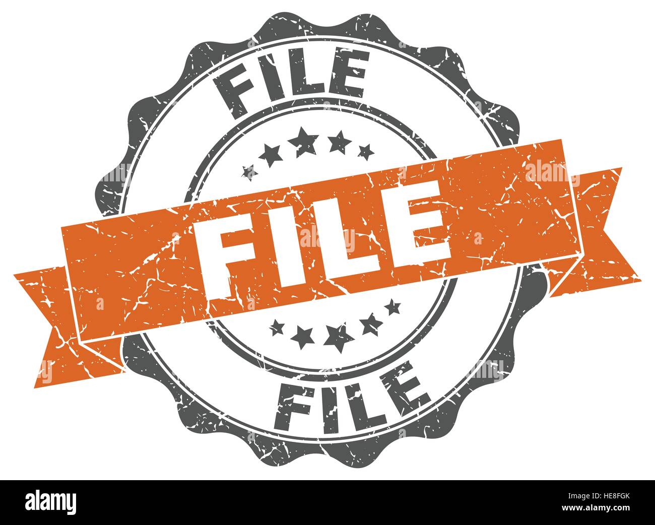 file stamp. sign. seal Stock Vector Image & Art - Alamy