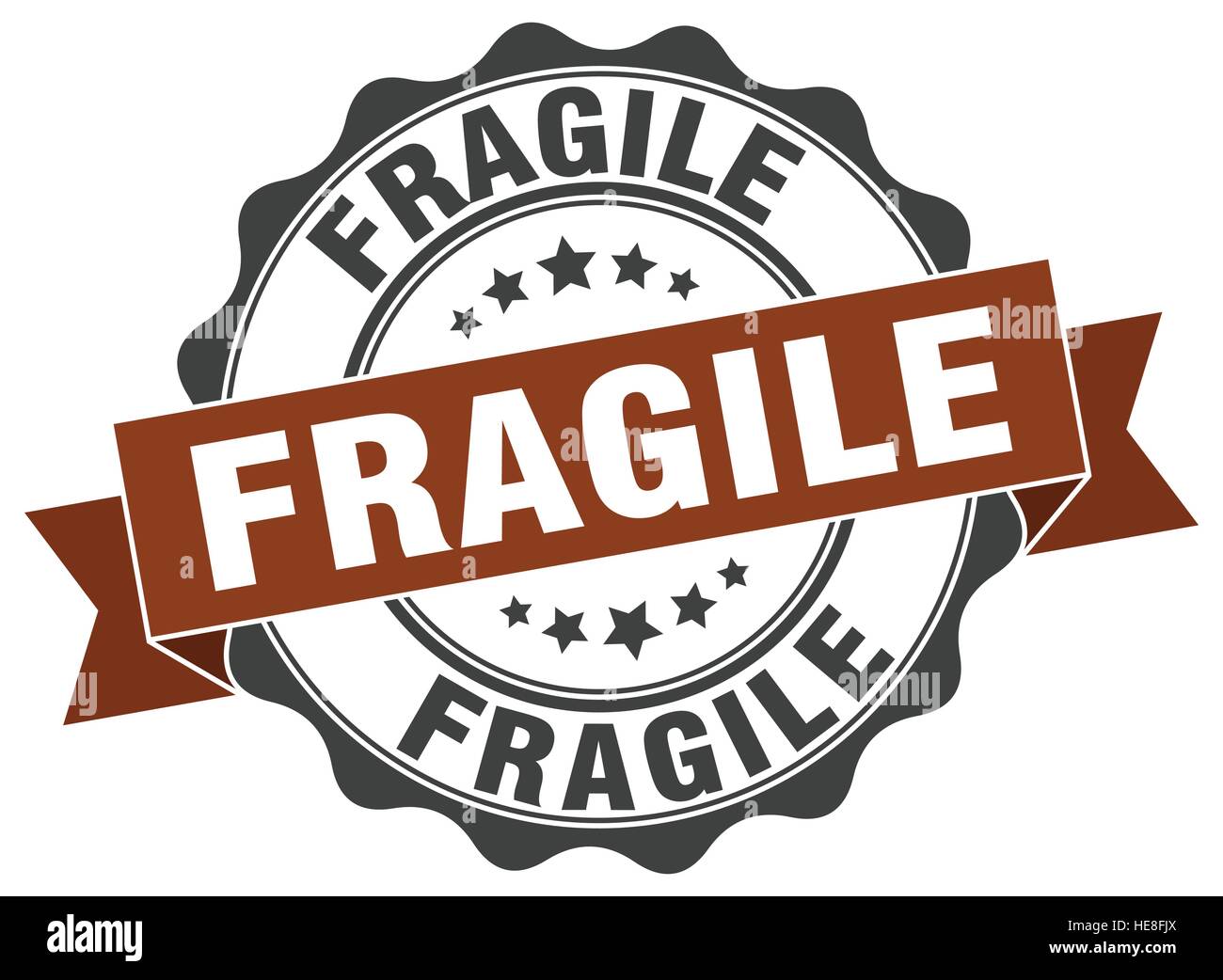 fragile stamp. sign. seal Stock Vector Image & Art - Alamy