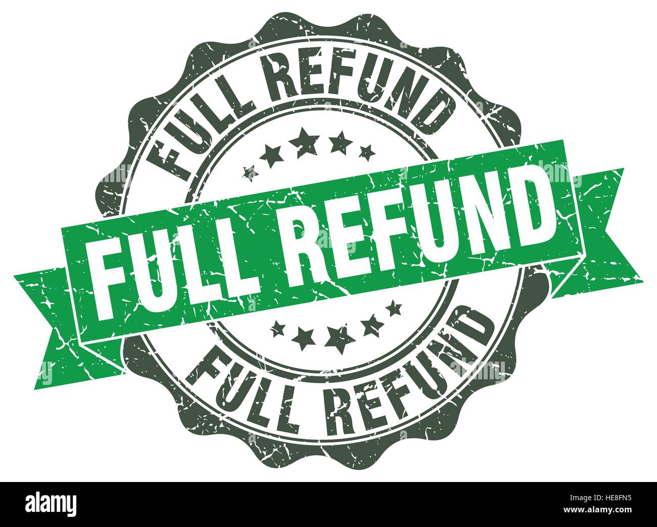 full refund stamp. sign. seal Stock Vector Image & Art - Alamy