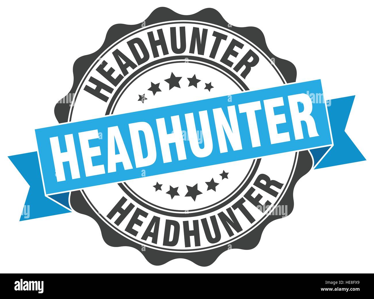 headhunter stamp. sign. seal Stock Vector Image & Art - Alamy