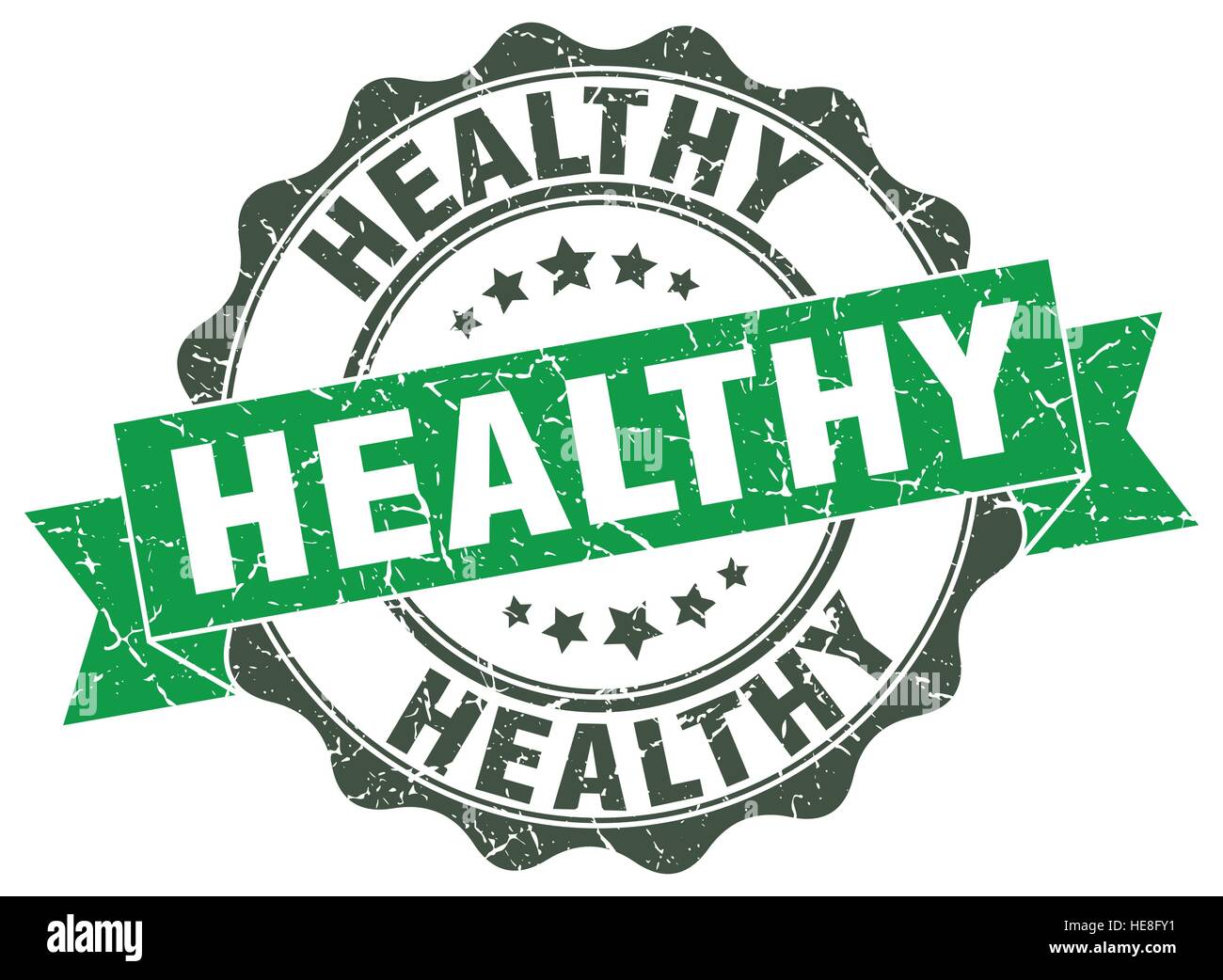 healthy stamp. sign. seal Stock Vector Image & Art - Alamy