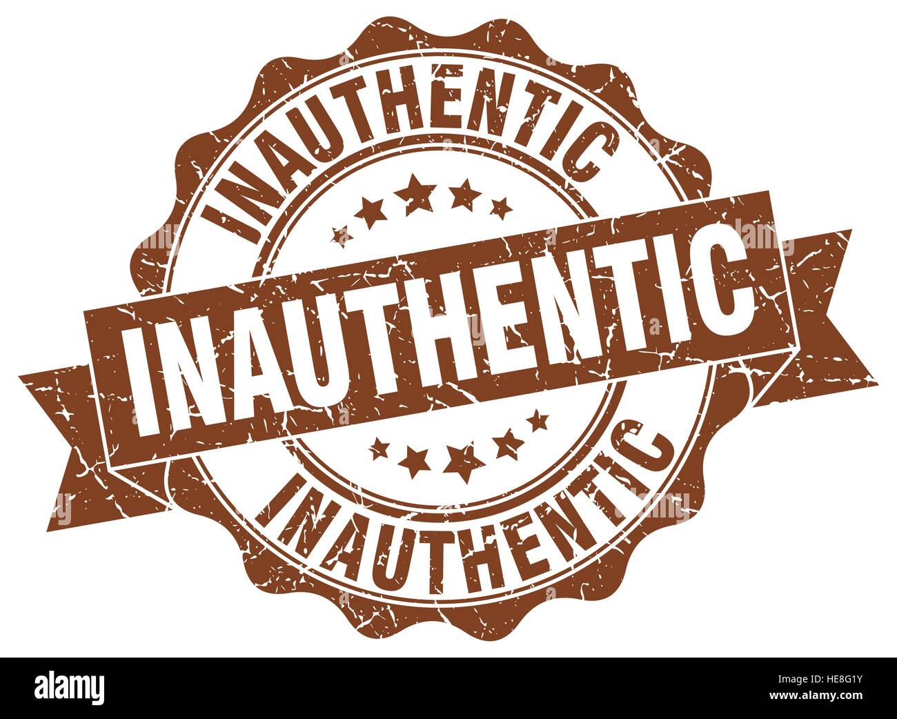 inauthentic stamp. sign. seal Stock Vector Image & Art - Alamy