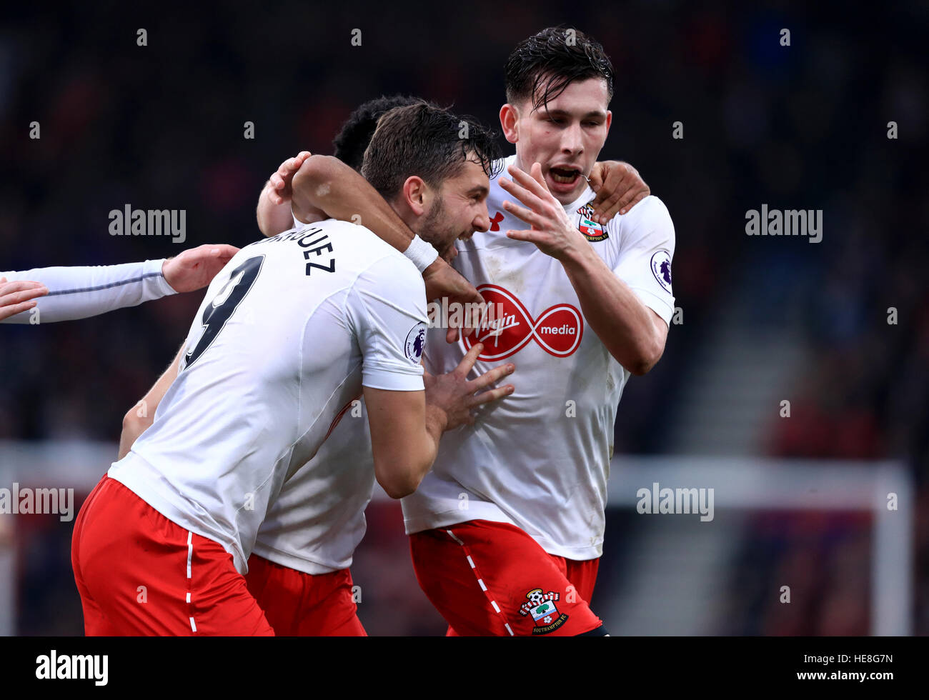 Southampton's Jay Rodriguez celebrates scoring his side's third goal of ...