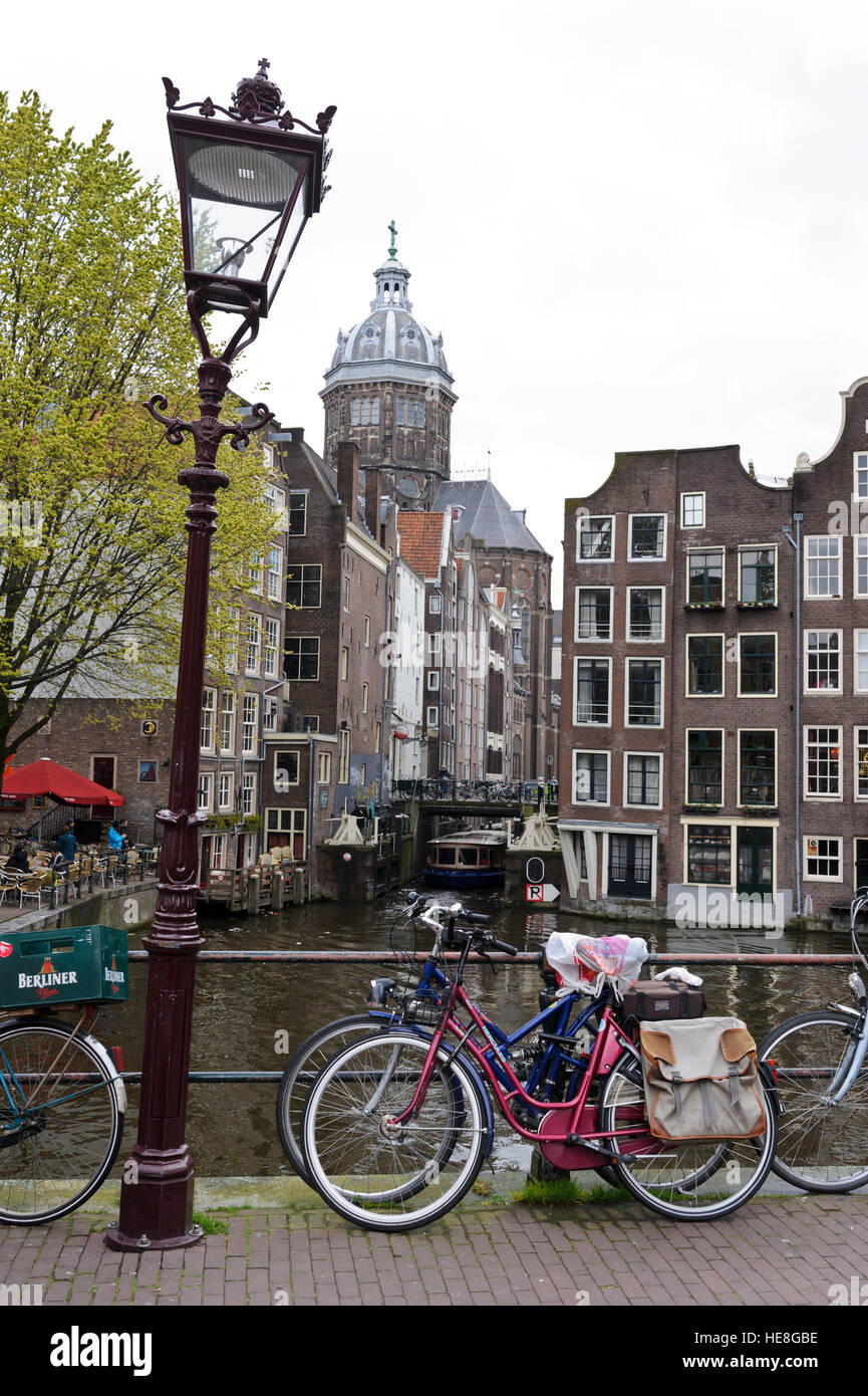 A scenic view of Amsterdam, Holland, Netherlands Stock Photo - Alamy