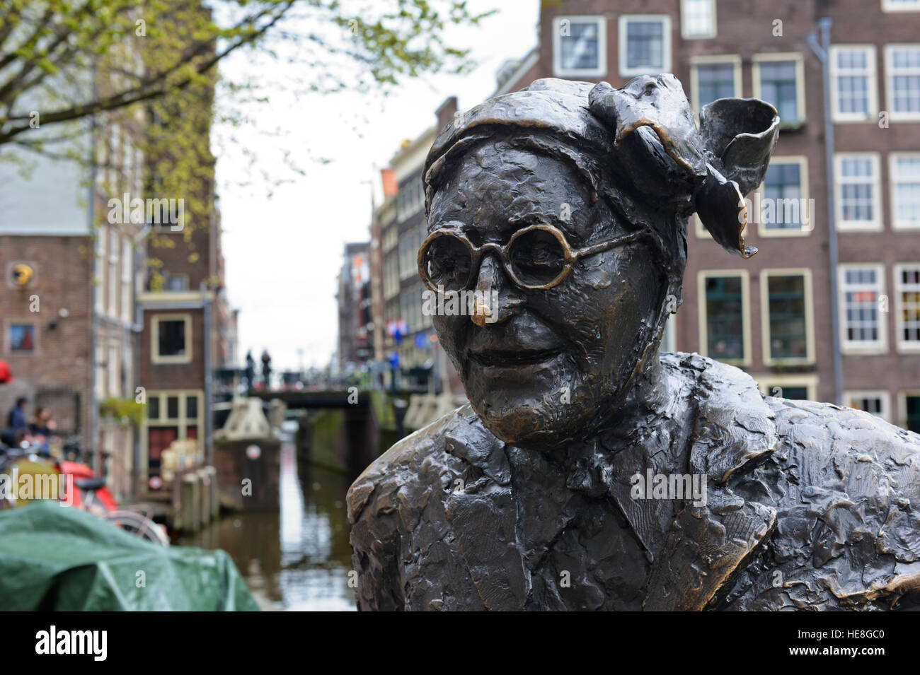 A bronze sculpture of Alida Bosshardt (Major Bosshardt) by Peter de ...