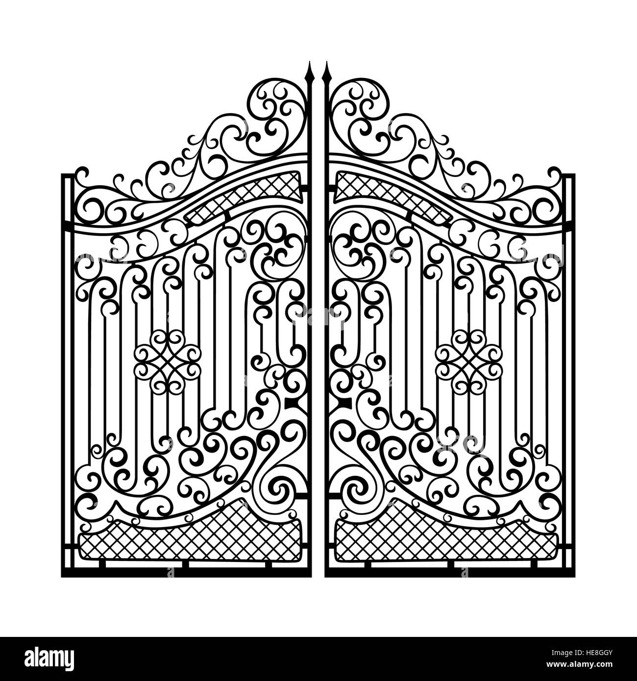 Fairy gates Cut Out Stock Images & Pictures - Alamy