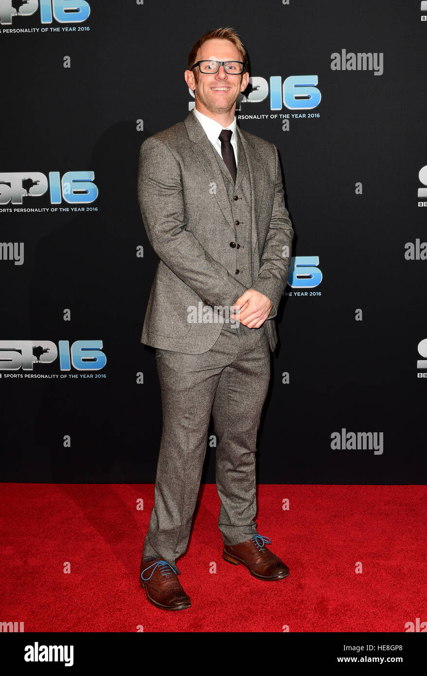 Jody Cundy during the red carpet arrivals for BBC Sports Personality of ...