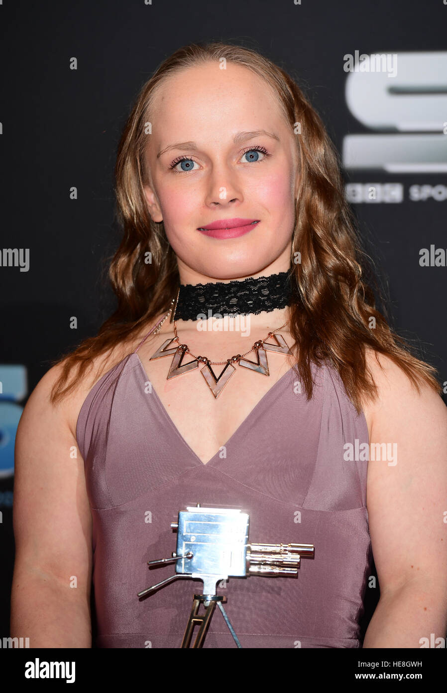 Eleanor Robinson during the red carpet arrivals for BBC Sports ...
