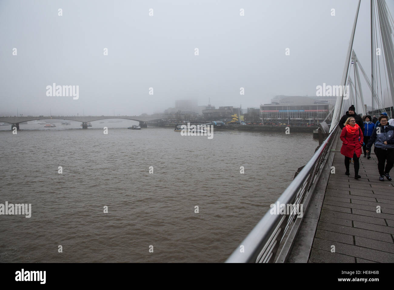 Waterloo bridge seen from hi-res stock photography and images - Alamy