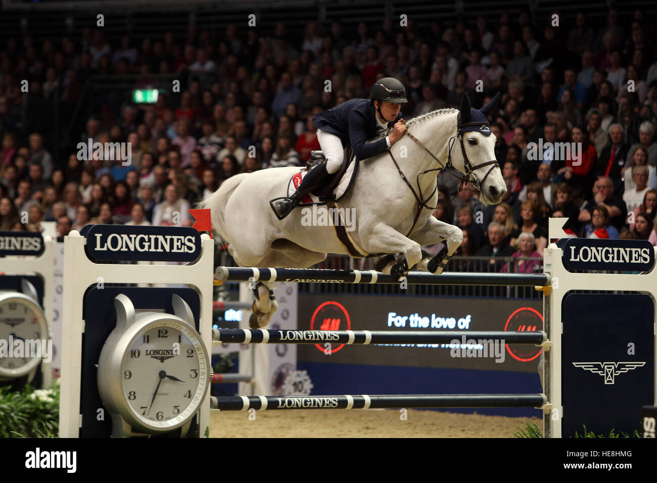 Ireland's Bertram Allen riding Molly Malone V competes in the Longines ...