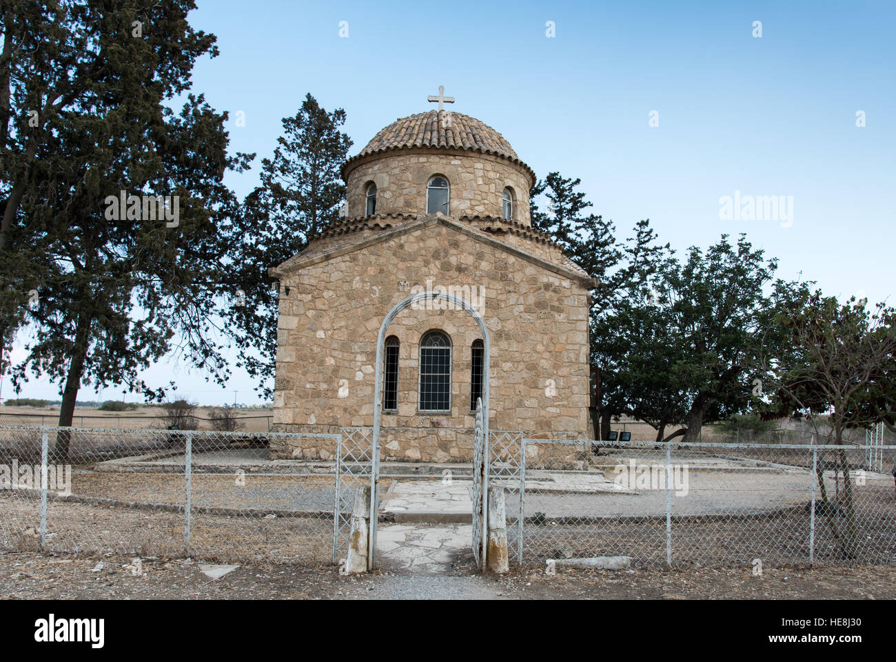 Chapel over the tomb of St Barnabas Monastery, near Famagusta city ...