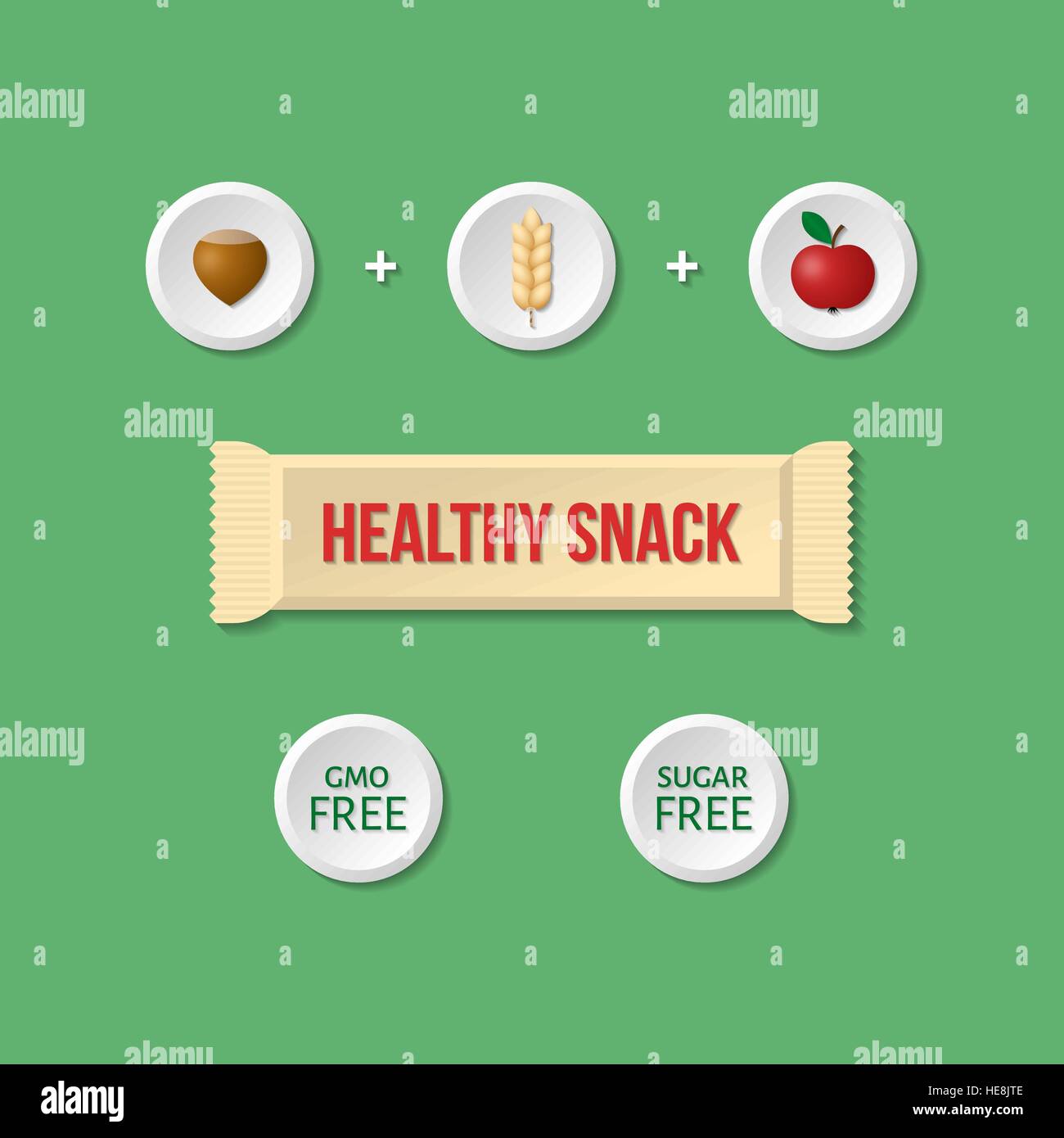 Breakfast cereal sugar infographic hi-res stock photography and images ...