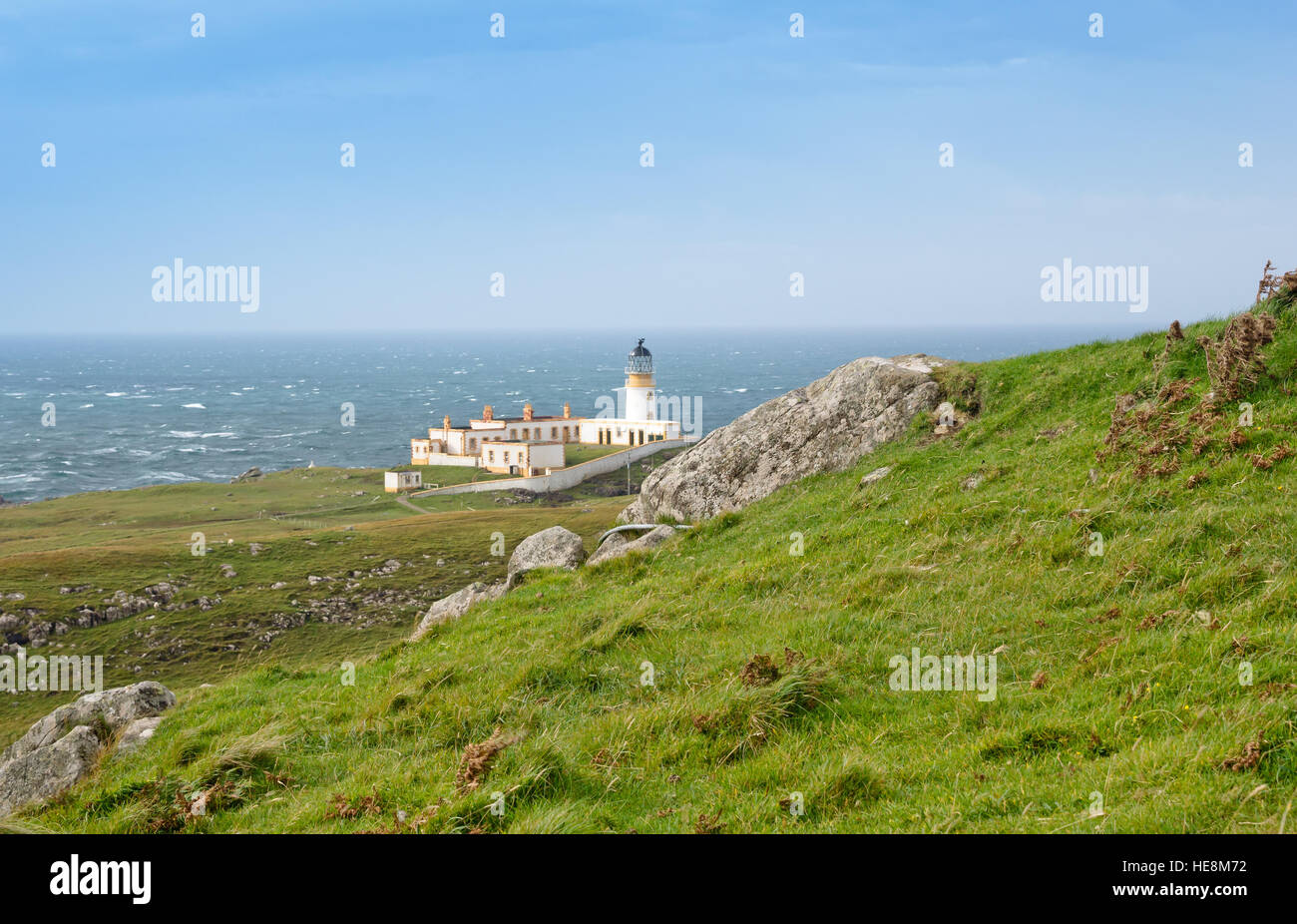 View at Neist Point overlooking The Little Minch Stock Photo - Alamy
