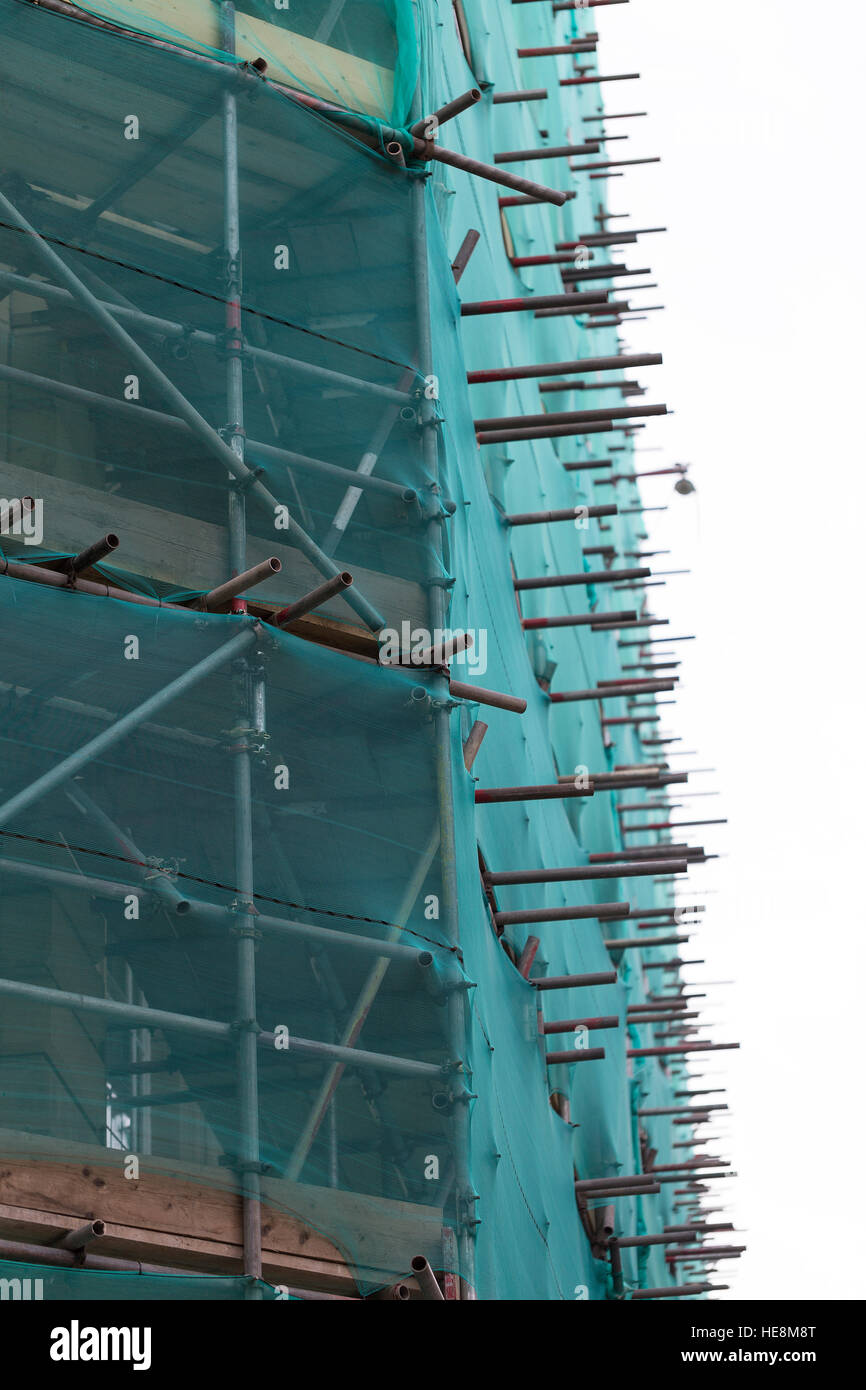 Scaffold scaffolding signs hi-res stock photography and images - Alamy