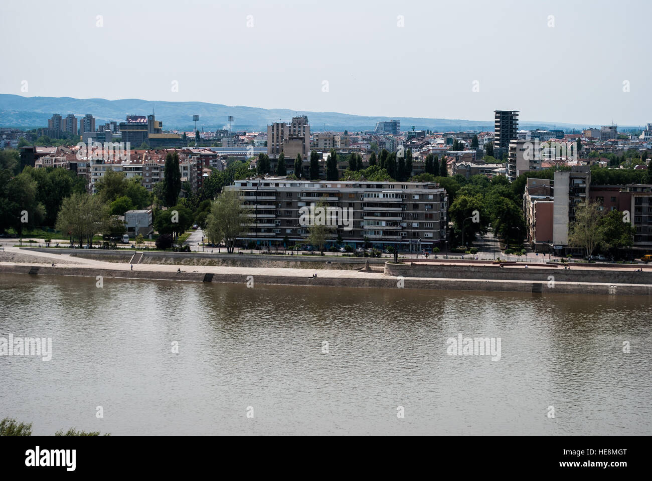 Danube river in Novi Sad Stock Photo - Alamy