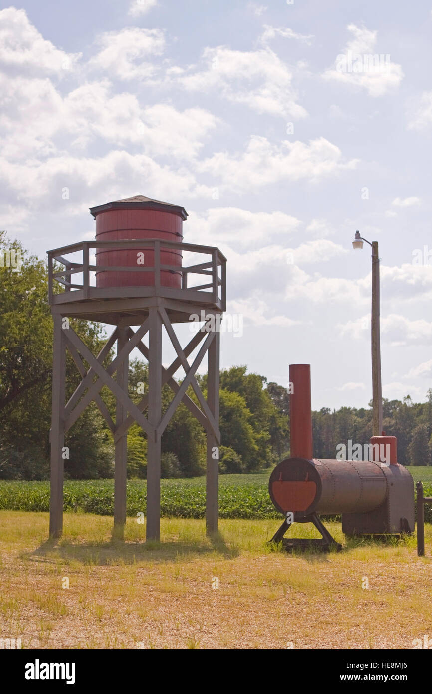 Steam engine water tower hi-res stock photography and images - Alamy